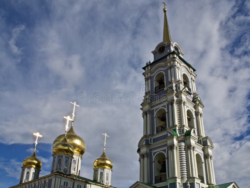 Ancient Architectural Complex Fortress Tula Kremlin Stock Photo - Image ...