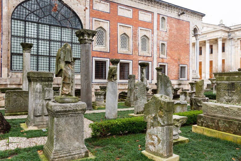 Ancient Architectural Elements and Sculptures Near Istanbul ...