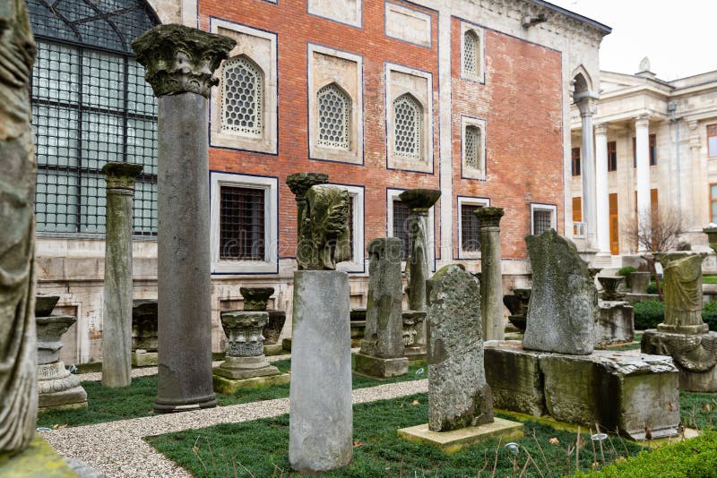 Ancient Architectural Elements and Sculptures Near Istanbul ...