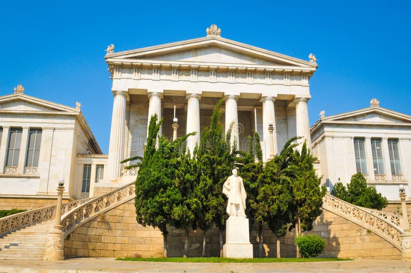 Ancient Architecture in Athens, Greece Stock Photo - Image of ...