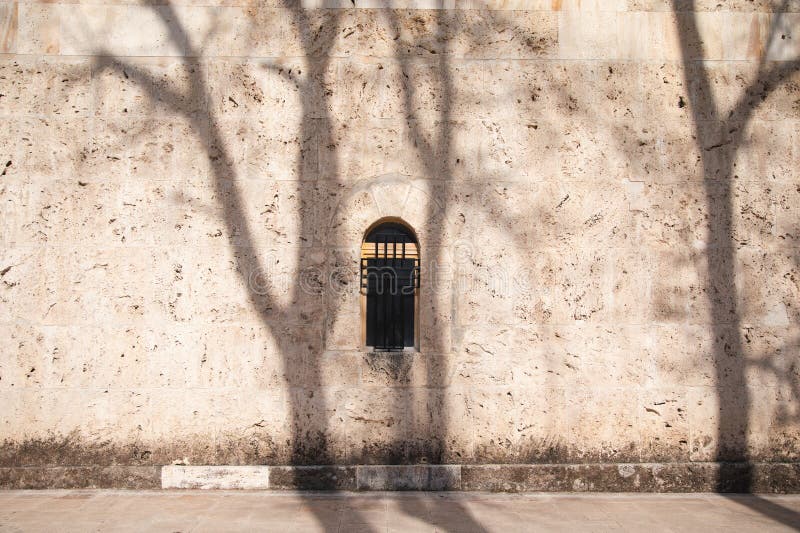 Ancient Architecture Background, Little Windows Stock Photo - Image of ...