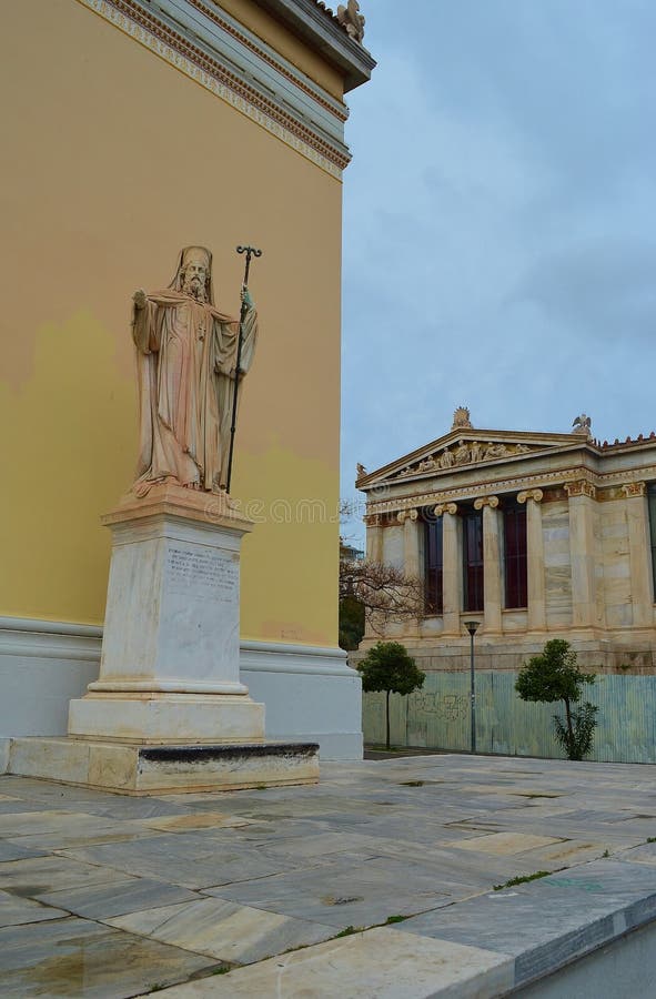 Ancient Architecture of the Capital of Greece, Athens Stock Photo ...