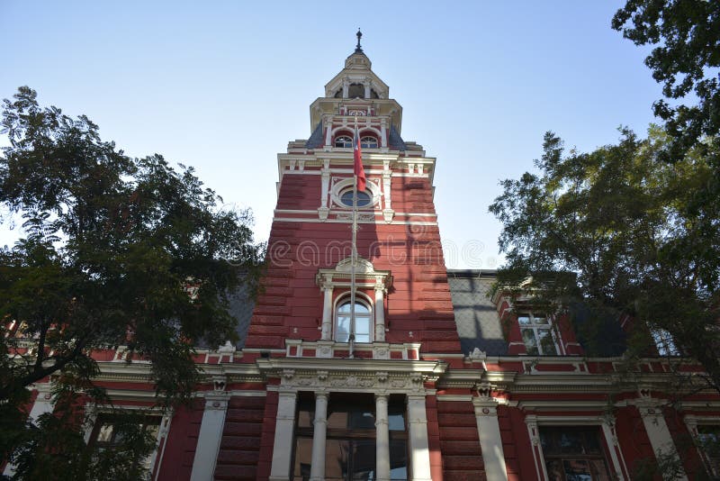 Ancient Architecture in Chile Stock Image - Image of homes ...