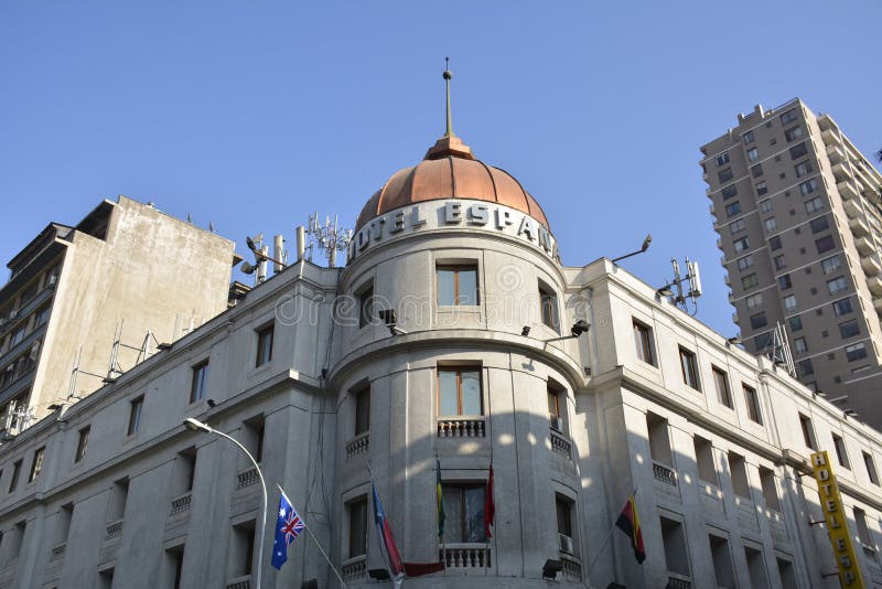 Ancient Architecture in Chile Editorial Stock Photo - Image of daytime ...