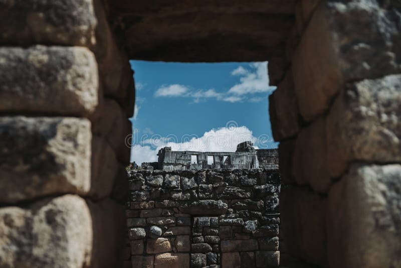 Ancient Architecture of the Machu Picchu Inca Citadel, Aguas Calientes ...
