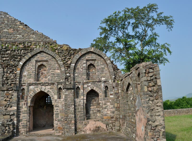 Mandav Remains of Victory Tower Built by Mehmood Shah Khilji Stock ...
