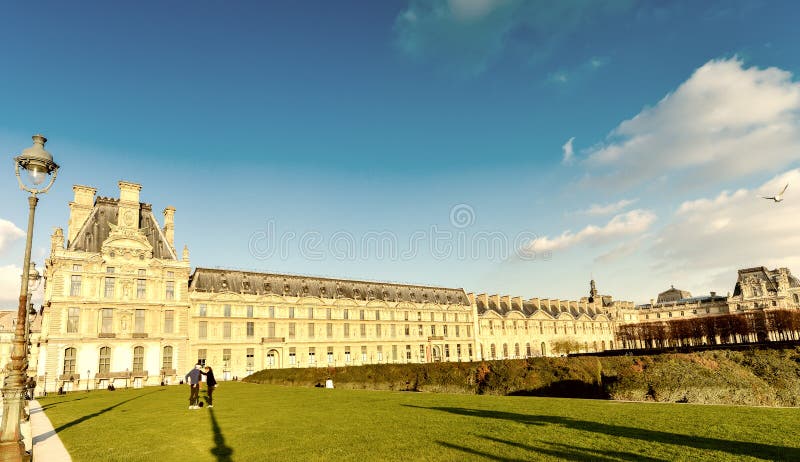 Ancient Architecture of Paris, France Stock Photo - Image of river ...