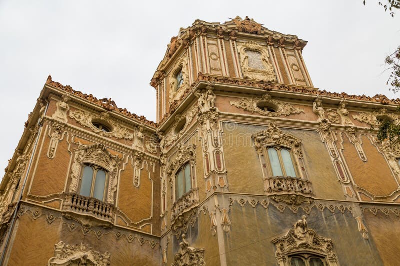 Ancient Architecture in Valencia Stock Photo - Image of building ...