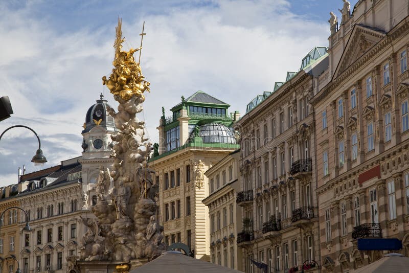 Ancient Architecture in Vienna Stock Photo - Image of city, culture ...