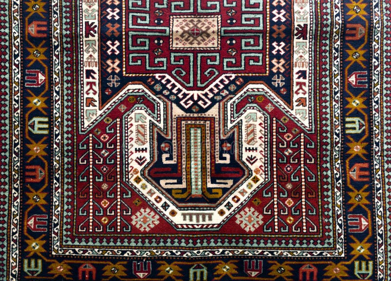 Ancient Armenian Carpet Pattern Stock Image - Image of home, colorful ...