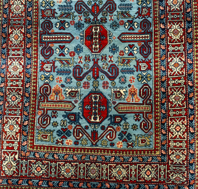 Ancient Armenian Carpet Pattern Stock Photo - Image of fiber, home ...