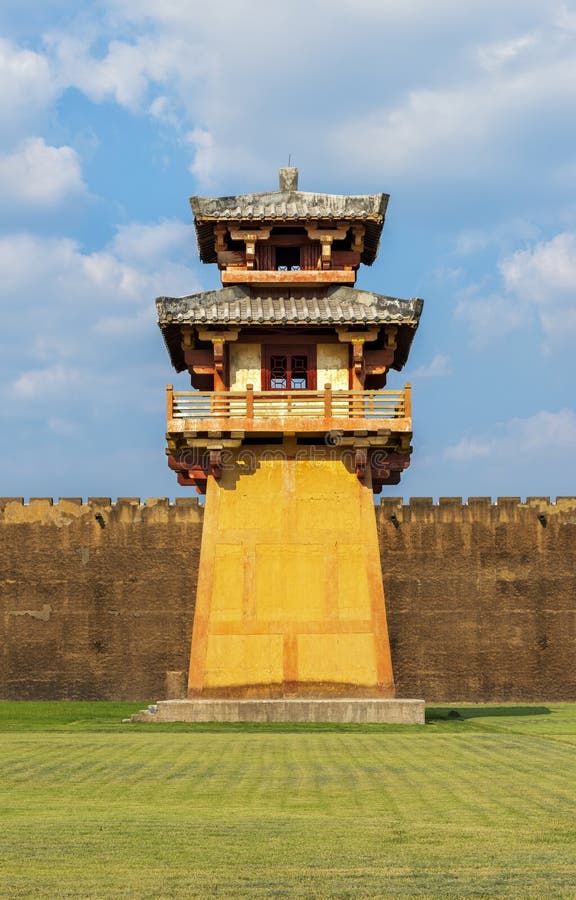 Ancient arrow tower stock image. Image of buddhist, temple - 186915303