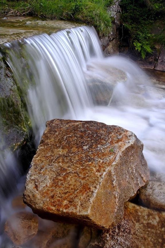 Ancient artificial cascade stock image. Image of gill - 2712009