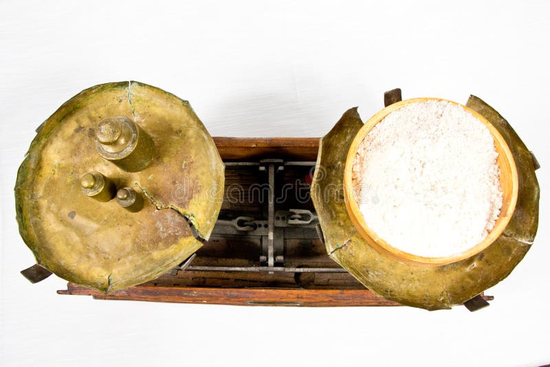 Ancient balance stock image. Image of weigh, brass, vintage - 100705117