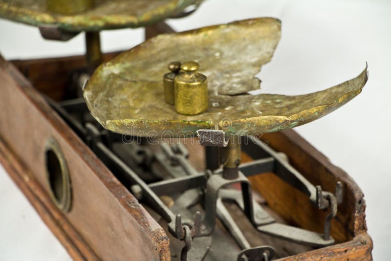 Ancient balance stock image. Image of instrument, mass - 97142269