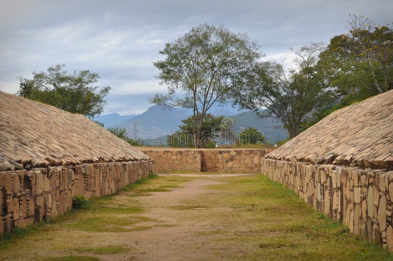 Ancient Ball Court Game in Mexico Stock Photo - Image of peninsula ...