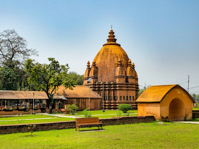 Ancient and Beautiful Devidol Temple in Sivasagar, Assam, India. Stock ...