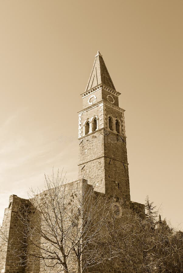 Ancient bell tower stock image. Image of summer, stone - 32296393