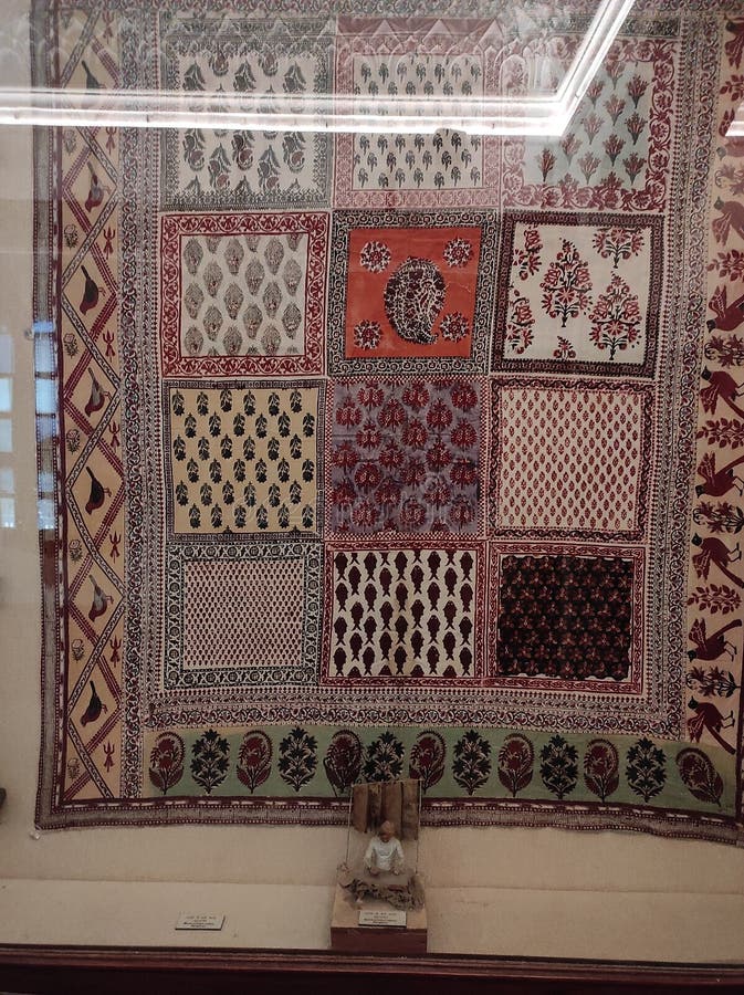 Ancient block print stock photo. Image of tablecloth - 256964338