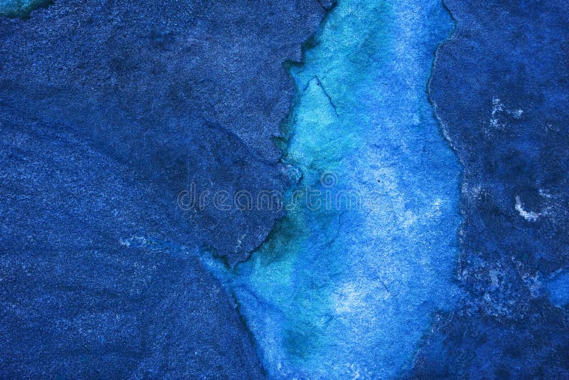 Ancient Blue Mineral Granite Stone Surface of Cave for Interior Stock ...