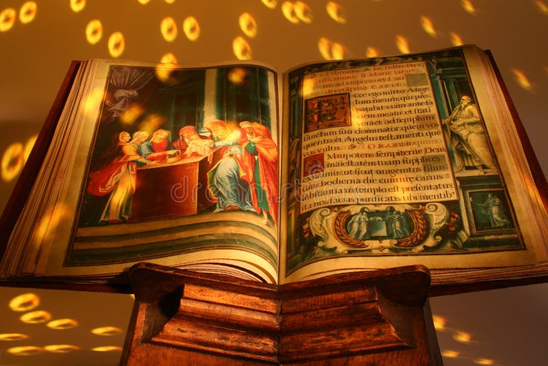 Ancient book stock image. Image of handwriting, humanistic - 378213