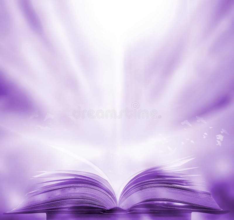 An Ancient Book that Opens with Magic, the Magic Light in the Darkness ...