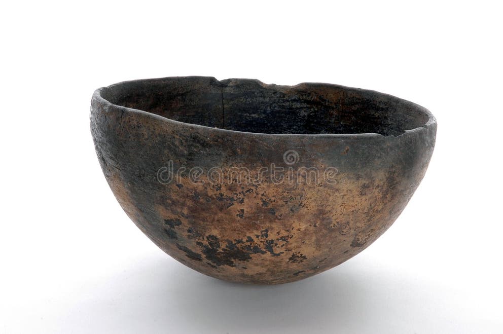 Ancient Bowl stock image. Image of round, textural, design - 281267