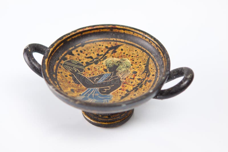 Ancient Bowl stock image. Image of greek, exposition - 33730225