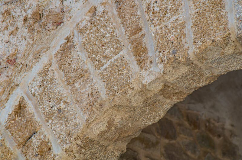 The Ancient Red Brown Brick Arch Stock Photo - Image of independent ...