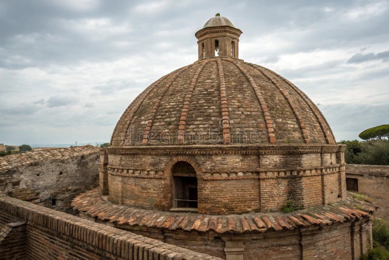 Ancient Brick Dome, Texture Photo Stock Illustration - Illustration of ...
