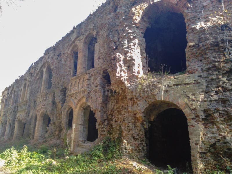 Ancient Brick Ruins Arched Openings Stock Photos - Free & Royalty-Free ...
