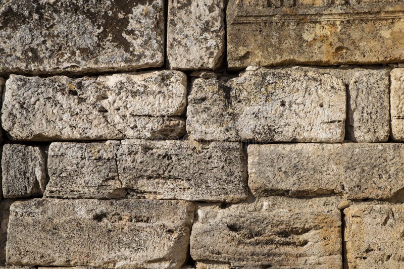 Ancient Brick Wall Background Texture without Concrete Stock Image ...