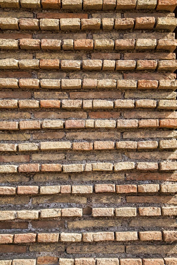Ancient Bricks in Coliseum stock photo. Image of stone - 34636508