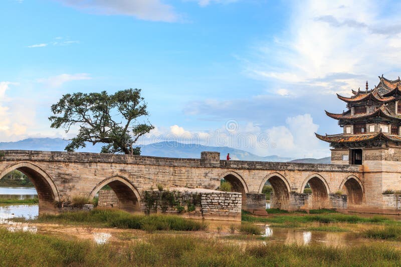 Ancient Bridge in South China Stock Photo - Image of bridge, outdoor ...