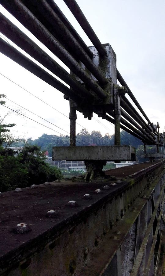 An Ancient Bridge Structure that is No Longer in Use Due To Lack of ...