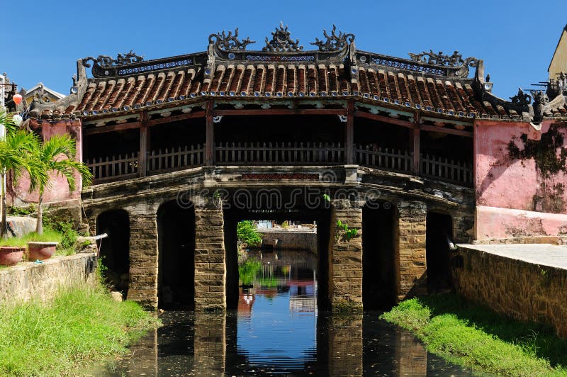 Ancient brigde stock image. Image of pagoda, landmark - 16760451