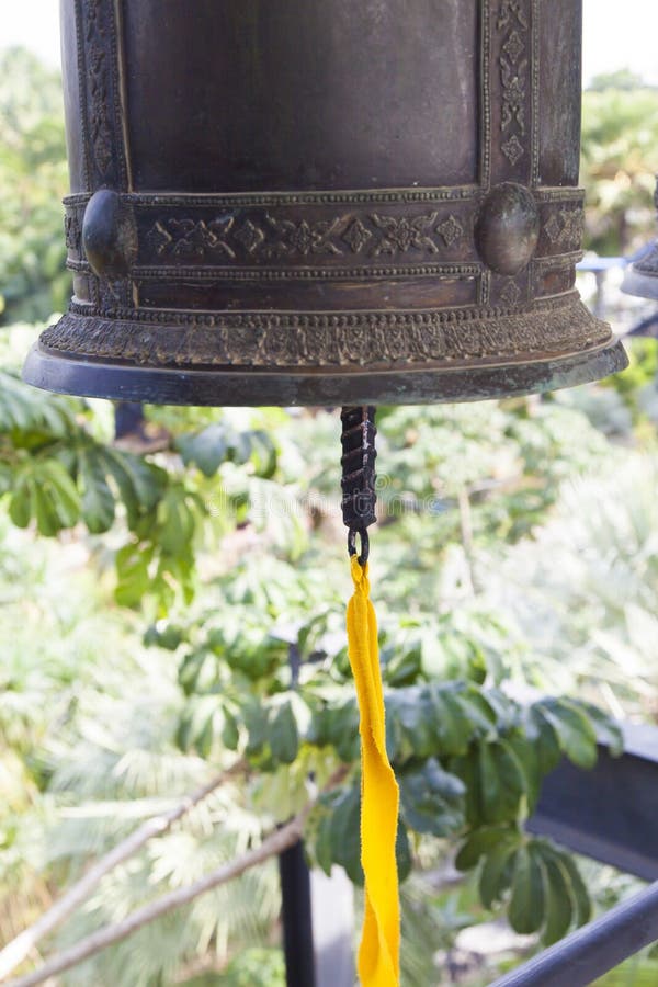 Ancient bronze bell stock photo. Image of asian, east - 85234302