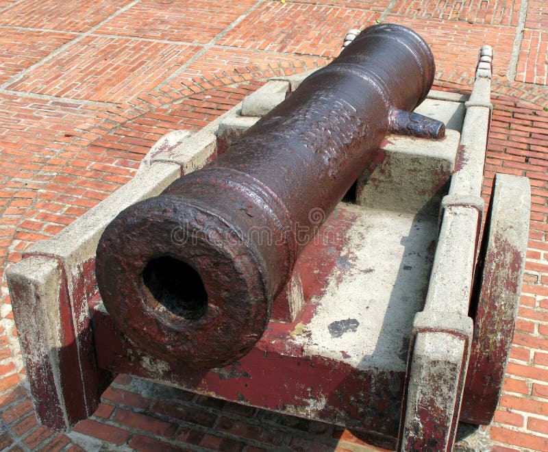 Ancient Chinese cannon stock photo. Image of military - 26666808