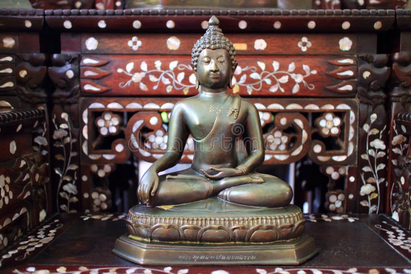 Ancient buddha statues stock photo. Image of thai, ancient - 55109760