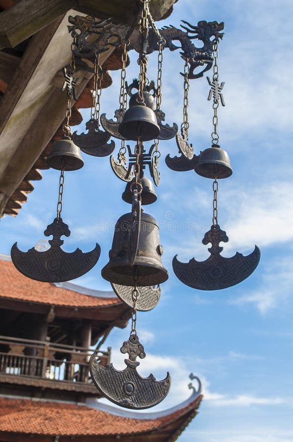 Chinese windchimes stock photo. Image of hang, asian - 105363288