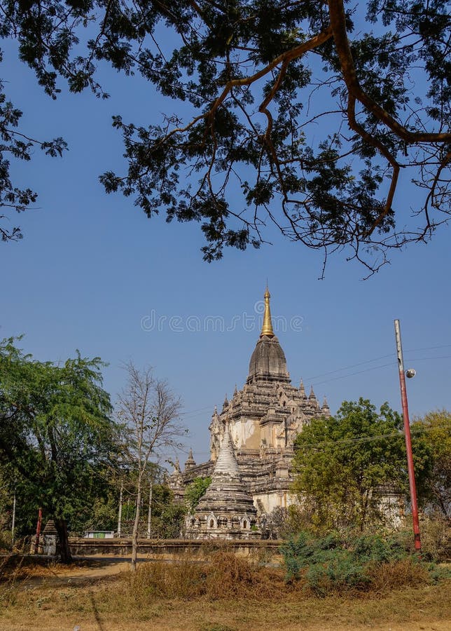 Buddhist Temples in Bagan, Myanmar Stock Image - Image of history ...
