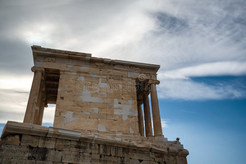 Ancient Building in Athens Greece Stock Photo - Image of tourism ...