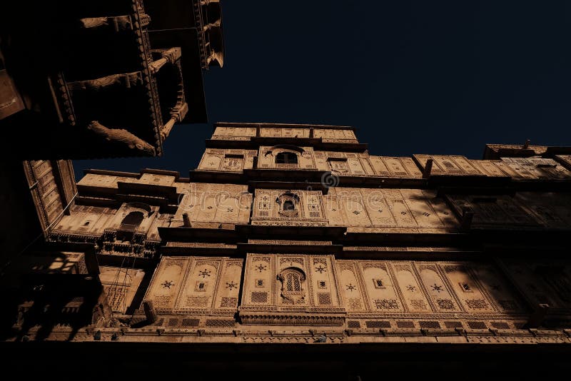 Ancient Building Bottom View Stock Image - Image of blue, famous: 122902389