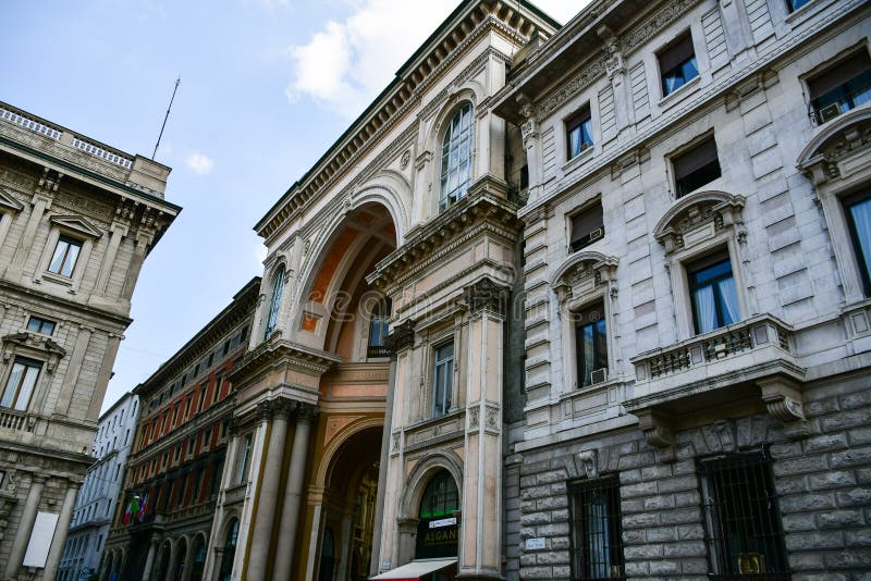 Milan, Italy editorial photo. Image of arched, decoration - 120407606