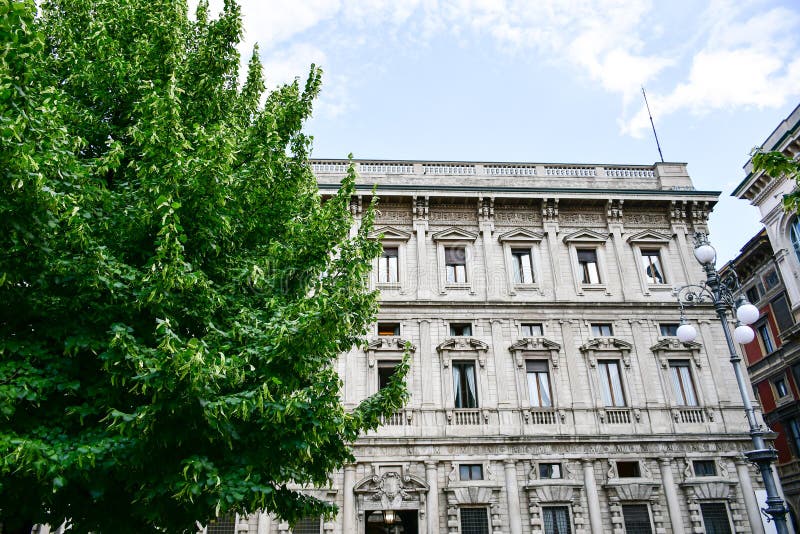 Milan, Italy stock image. Image of center, building - 120407655