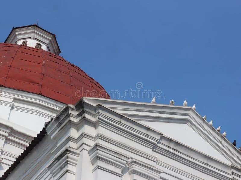 Ancient Building(Gereja Blenduk), G.P.I.B Immanuel, in Semarang Stock ...