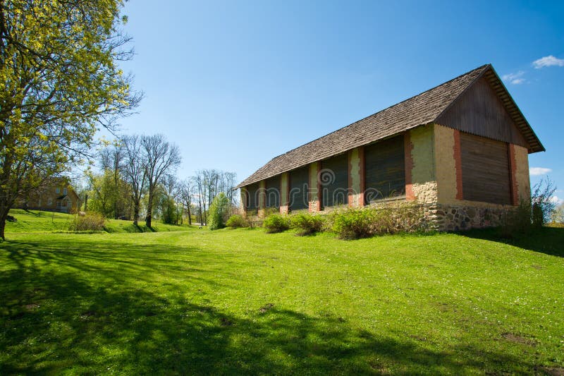 Ancient stable stock image. Image of manor, history, brick - 27386857