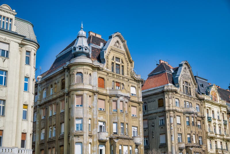 Ancient Buildings of Budapest, Hungary Stock Photo - Image of monument ...