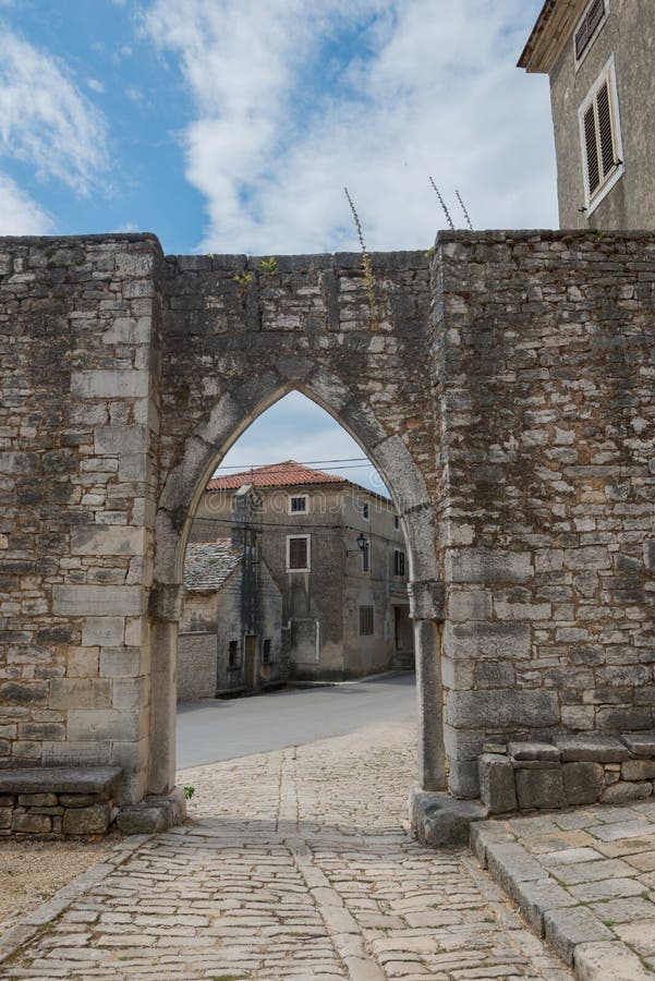 Ancient Buildings in Croatia Stock Image - Image of ancient, croatia ...