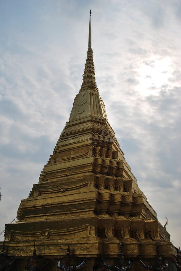 Ancient built royal temple stock image. Image of cloud - 54520995